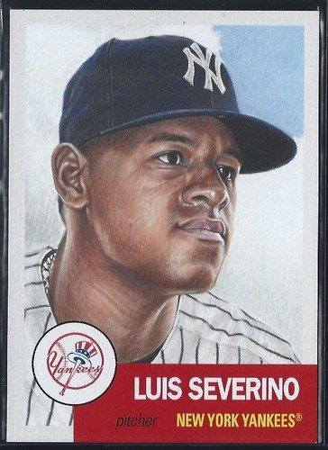 2018 TOPPS LIVING SET # 115 LUIS SEVERINO NEW YORK YANKEES 4,061 ...