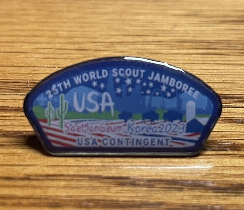 2023 BSA WSJ Contingent JSP Shape Official Hat Pin 25th World Scout ...