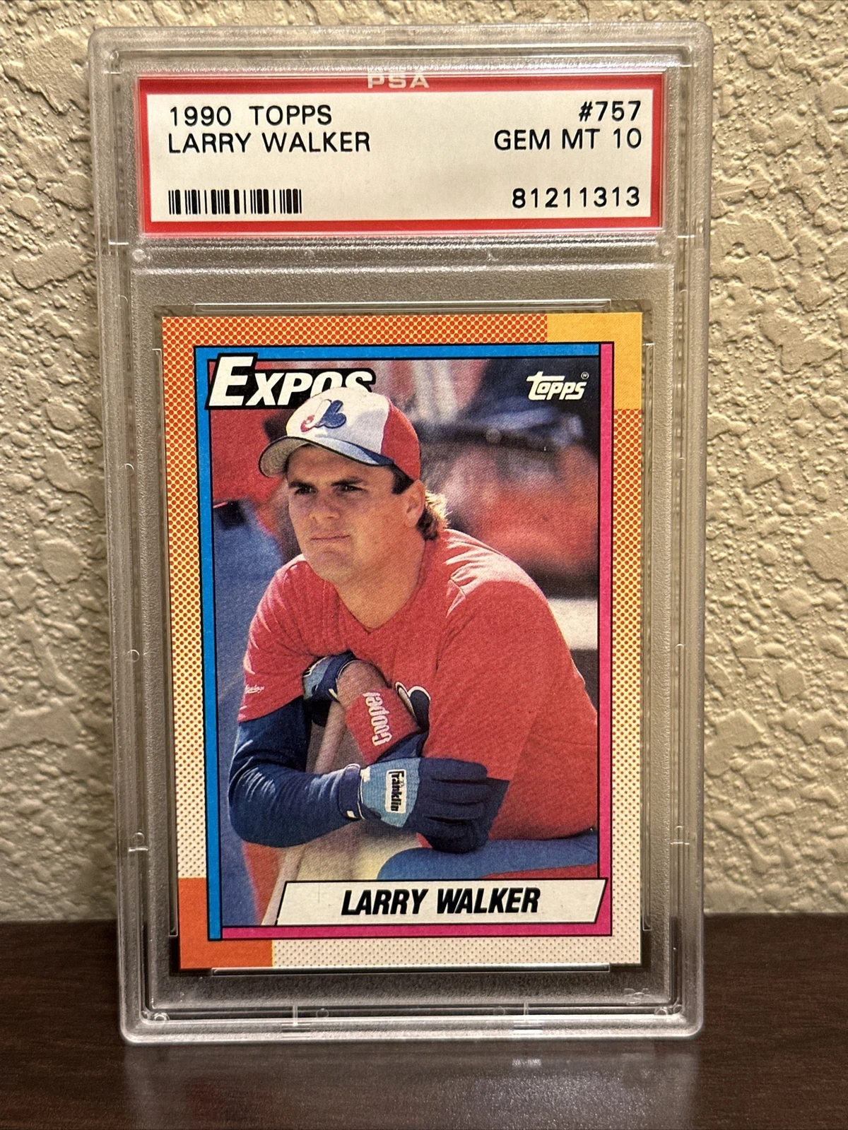 Larry Walker 1990 Topps #757 Base Price Guide - Sports Card Investor