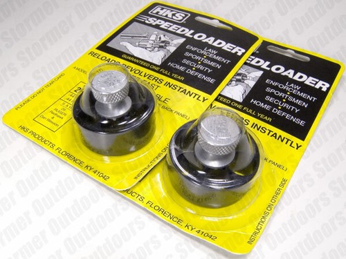 2 HKS Speed Loaders for S&W 29/629 Dan Wesson Ruger Redhawk Colt Taurus ...