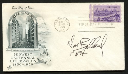 Donald Ballard signed autograph auto FDC Medal of Honor Recipient USN ...