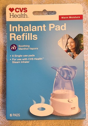 18 CVS INHALANT PAD REFILLS SOOTHING VAPOR FOR USE WITH CVS HEALTH ...