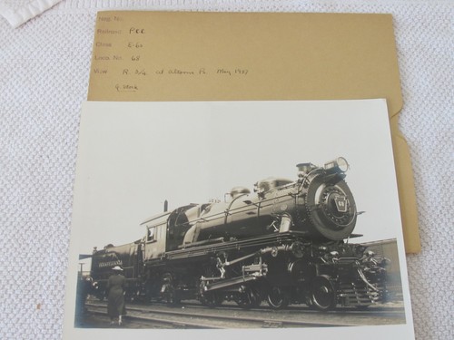 Vintage 8x10 Train Photo PRR Pennsylvania Railroad Locomotive #68 E6s ...