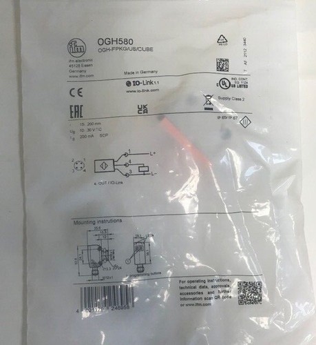 IFM Reflection Sensor OGH580 | eBay