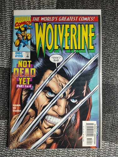 1997 Marvel Comics Wolverine #119 Not Dead Yet Part 1 Classic Mini Arc ...