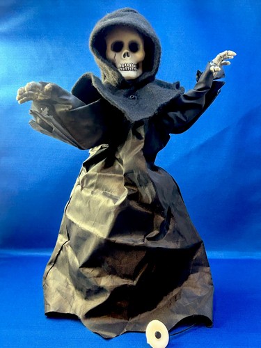 Grim Reaper battery powered Pop-up screaming Halloween Decor | eBay