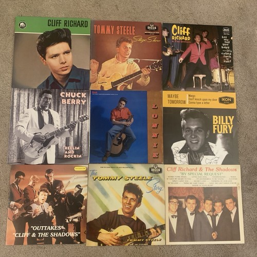 Rock N Roll 10 Inch Vinyl Record Bundle - 9 Great Records | eBay UK