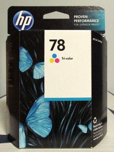 HP Inkjet Printer Ink Cartridge 78 Tri-Color New/Old Stock Sealed in ...