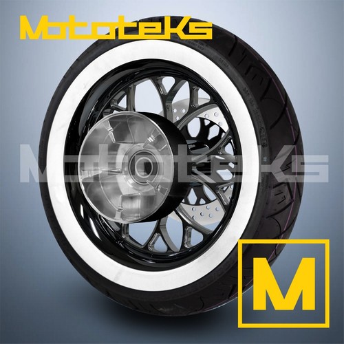 18" 18X5.5 VIRUS MAG WHEEL BLACK MACHINE FOR HARLEY TOURING BAGGER CUSH ...