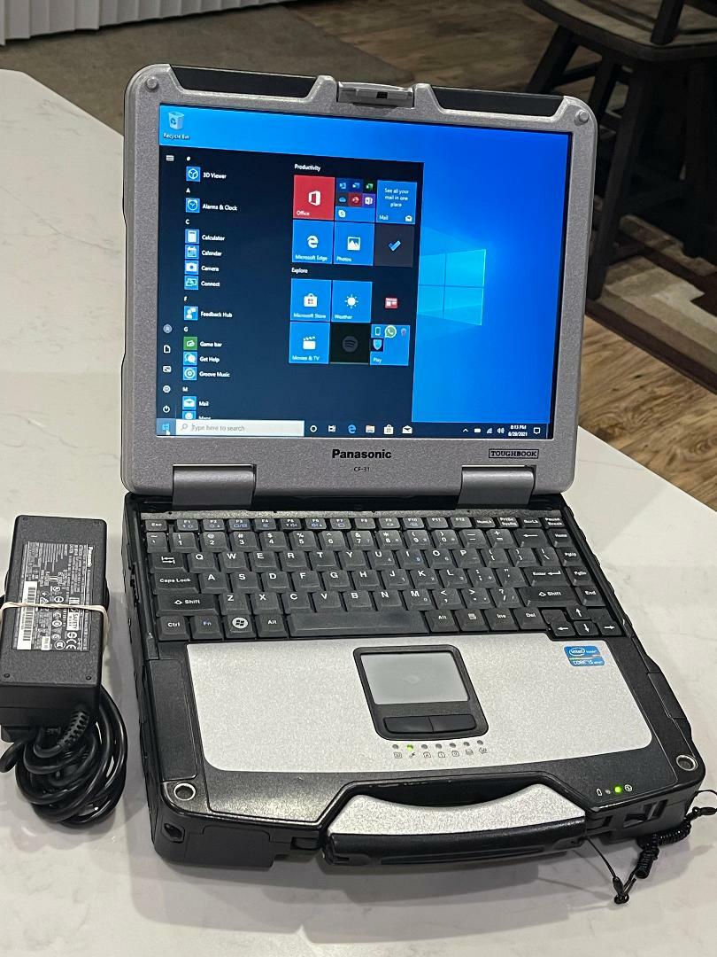 Custom Build Panasonic Toughbook 31 Core i3 Rugged Laptop Military ...