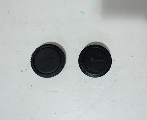 Original Canon PC-GF30 R-F-3 Body and Rear Lens Cap EOS SLR DSLR 1000D ...