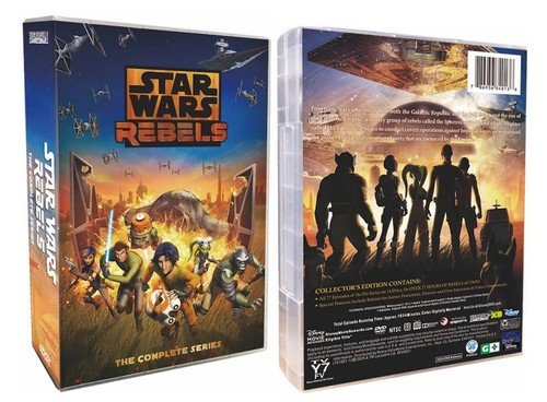 Star Wars Rebels Complete Series Seasons 1-4 (DVD 14-Disc NEW) US ...