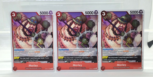 One Piece TCG Morley - Awakening of the New Era (OP05) OP05-016 (3 ...