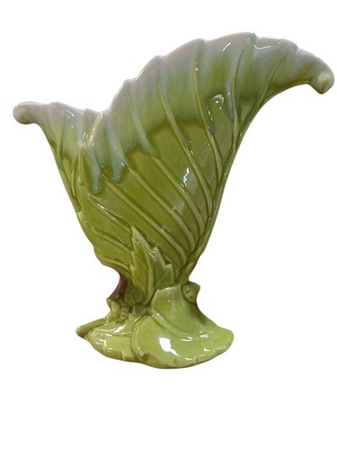 🔥 MCM Vintage Green Blue Royal Haeger by Hickman Vase 301 | eBay