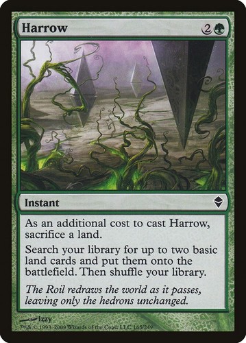 Harrow 1x MtG Zendikar SP/NM | eBay