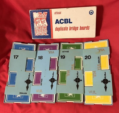 Duplicate Bridge Boards for sale | eBay