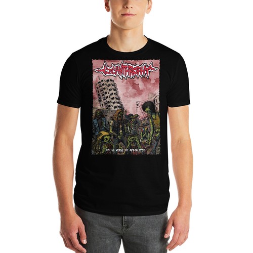 LYCANTHROPHY On The Verge Of Apocalypse T-Shirt NEW! Wormrot Nasum ...
