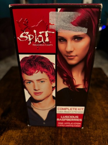Splat Hair Color Complete Kit Luscious Raspberries 1 Application for ...