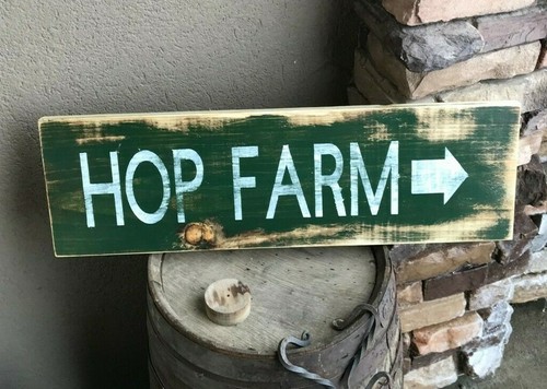 HOP Farm Sign, Farmhouse sign, rustic sign, kitchen sign, custom wood ...