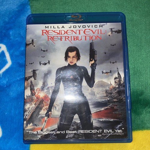 Resident Evil: Retribution (Blu-ray, 2012) W/ Case No Digital Code ...