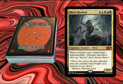 SLIVER HIVELORD EDH COMMANDER DECK Magic the Gathering MTG 100 cards ...