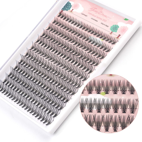 20D Lash Clusters, 240Pcs Individual Lashes Extensions Volume Cluster ...