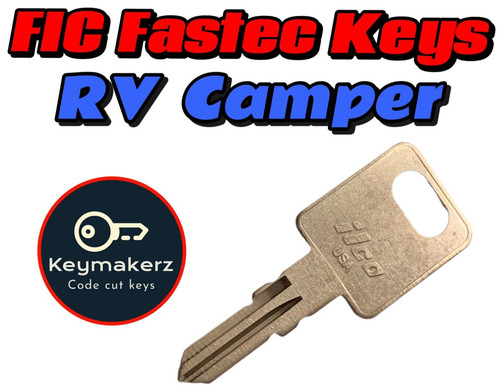 FIC Camper RV Motorhome Keys Replacement Key Cut to Your Key Code HF301 ...