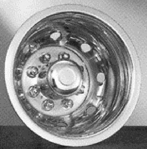 Ford E350 E450 Snap On Rear Wheel simulator rv box van 8 lug 8 hole ...