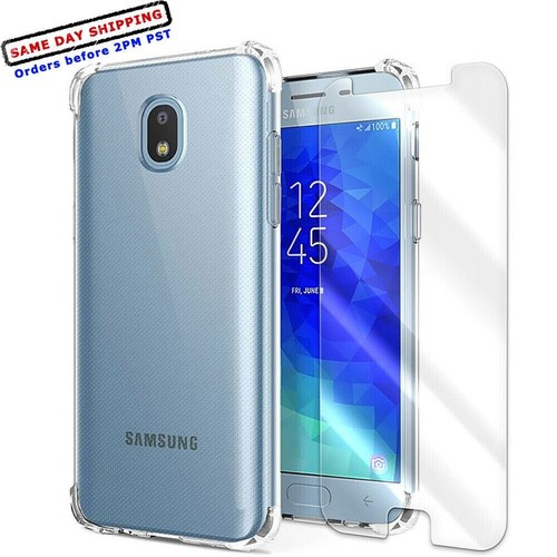 High Definition Screen Protector TPU Case for Samsung Galaxy J3 Achieve ...