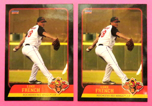 2 - 2012 Choice, Rochester Red Wings - LUKE FRENCH | eBay