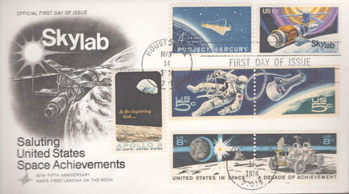 1974 FDC - Scott# 1529 COMBO - Skylab - Art Craft Cachet UA | eBay
