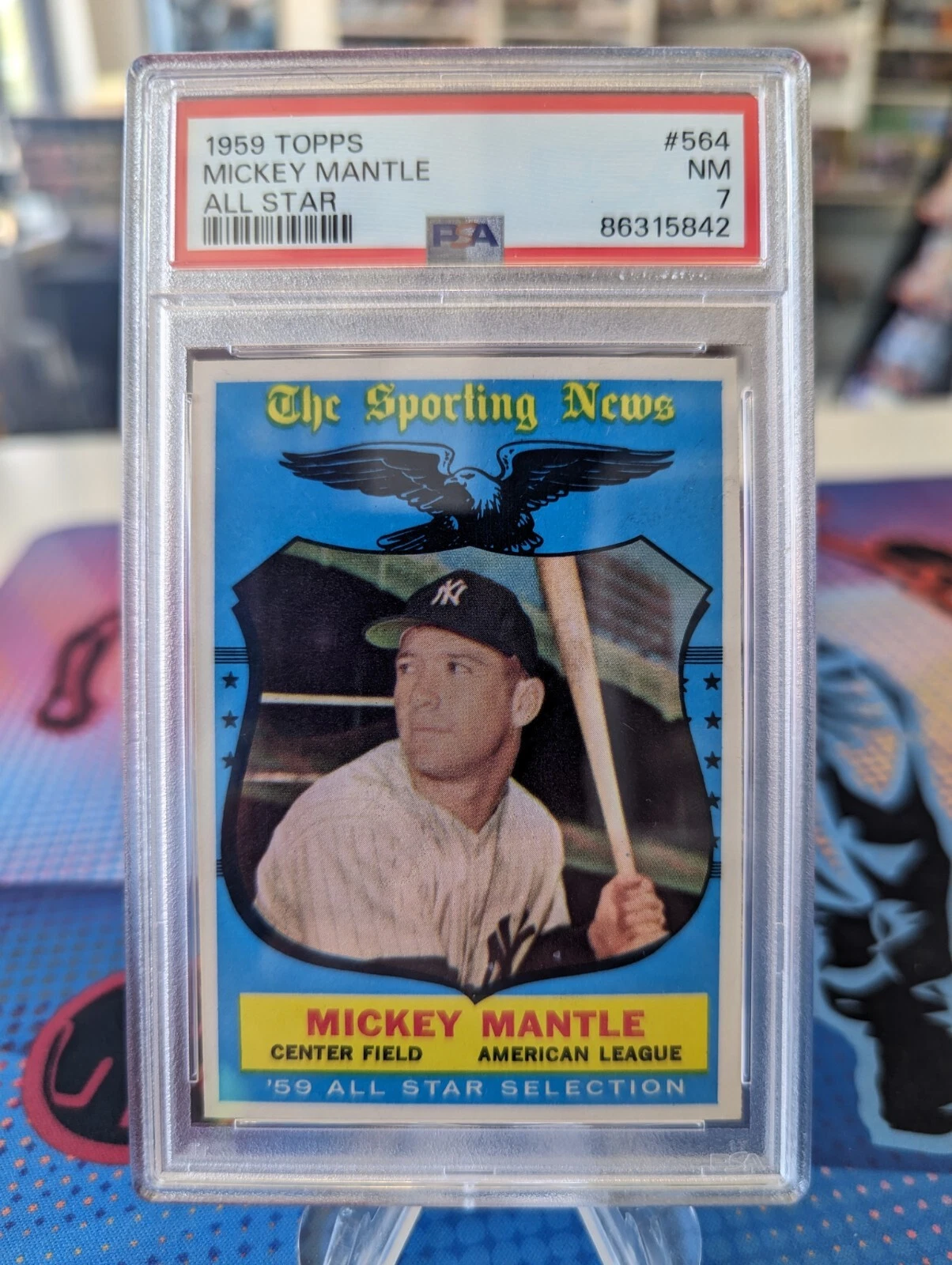 Mickey Mantle 1959 Topps #564 All-Star Price Guide - Sports Card Investor