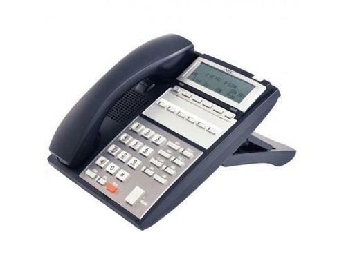 NEC UX5000 DG-6V 6 BUTTON DISPLAY PHONE BLACK Part# 0910042 IP3NA-6TXH ...