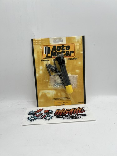 AutoMeter Quick-Lite Shift Light Amber LED with Pedestal Black (5330 ...