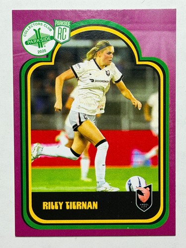 Riley Tiernan 2025 Parkside NWSL Chibis Collector's Club Rookie RC SP ...