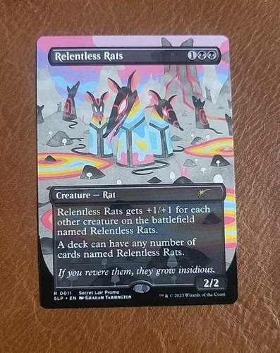 NM Relentless Rats SLP #0011 Secret Lair Showdown | eBay