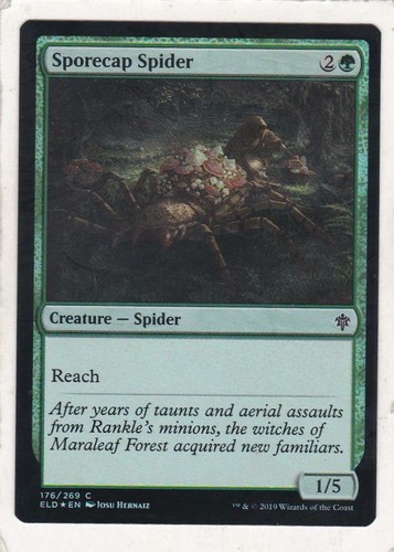 Magic: MTG: Throne of Eldraine: Foil: Sporecap Spider | eBay