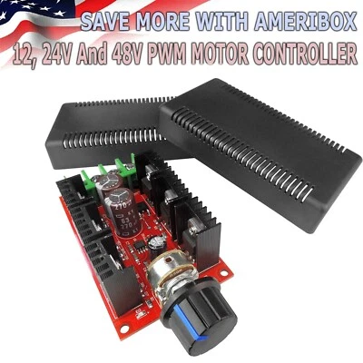 10-50V 40A DC Motor Speed Control PWM HHO RC | Grelly UK