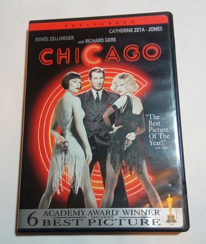 Chicago (DVD, 2003, Full Frame) 786936227956| eBay