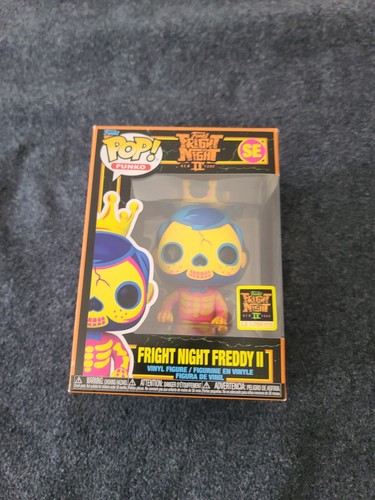 Funko Pop Fright Night Freddy II BlackLight LE 1700pcs mint | eBay
