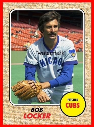 BOB LOCKER CHICAGO CUBS HIGH QUALITY FRIDGE MAGNET!! | eBay