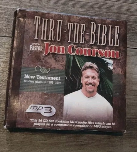Thru-The-Bible With Pastor Jon Courson: New Testament AUDIO BOOK CD ...