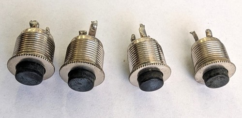 Switchcraft 913 Push Button Switch Black, Set of 4 - NOS, Free Ship | eBay