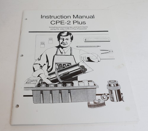 Original Jobo CPE-2 PLUS INSTRUCTION MANUAL | eBay