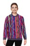 Geccu 3D Multi Colour Merino Wool Sweater Knitwear Jumper (Coogi Look ...