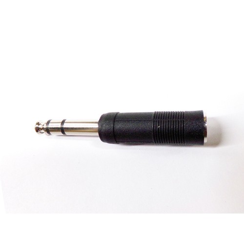 6.35mm Stereo Plug to 6.35mm Stereo Jack (2 pack/order) Black 669716623929| eBay