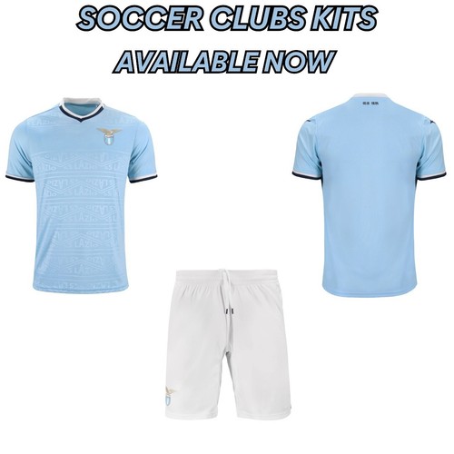 LAZIO 15 Set of Soccer team Uniform Home Kit 2024-25 | eBay