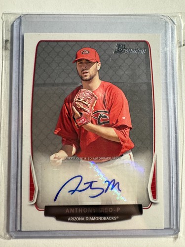 K157,481 - 2013 Bowman Prospect Autographs #AM Anthony Meo Auto | eBay
