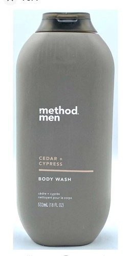 METHOD MEN~~CEDAR + CYPRESS~BODY WASH .532mL (18 FL .Oz). | eBay