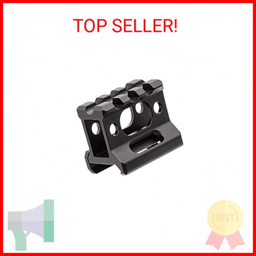 3-slot Slim Picatinny Short Riser Mount 1" High, 3 Slots, Black | eBay